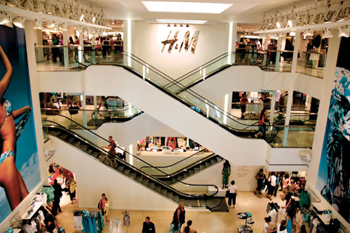 The great opening of H&M STORE in NY