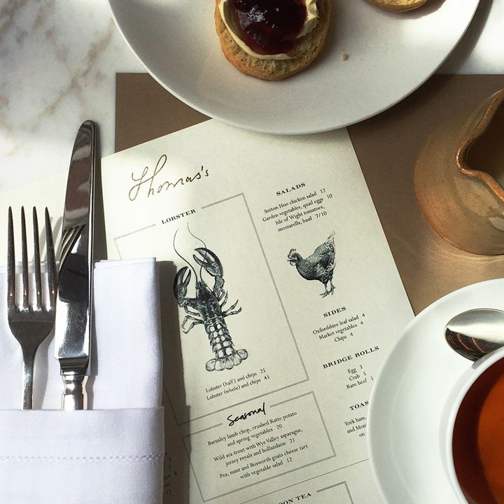 Burberry Opens New Café Thomas